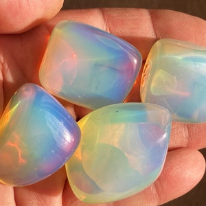 Opalite Tumbled Stone. Ethically and Faire Trade Sourced From Brazil. Crystal Healing. - Etsy