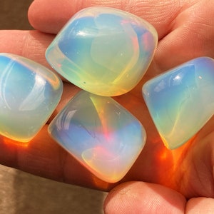 Opalite Tumbled Stone. Ethically and Faire Trade Sourced From Brazil. Crystal Healing. - Etsy