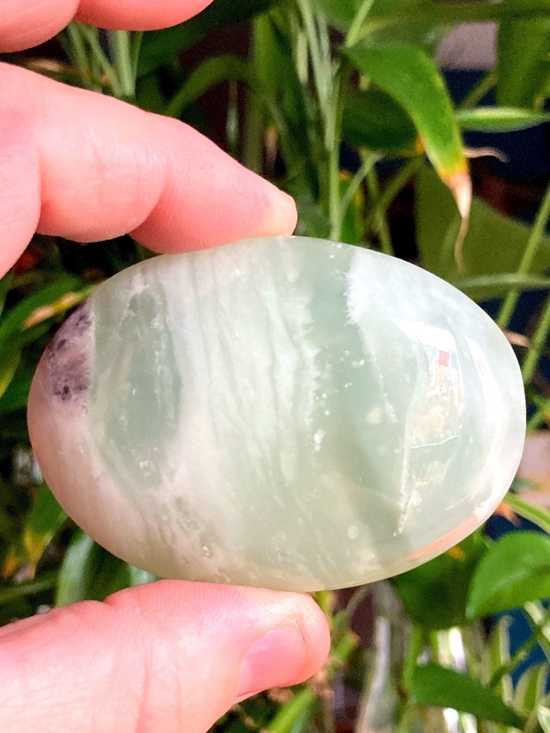 Burmese Jade Palm Stone Hand Carved & Polished. Ethically and Faire ...