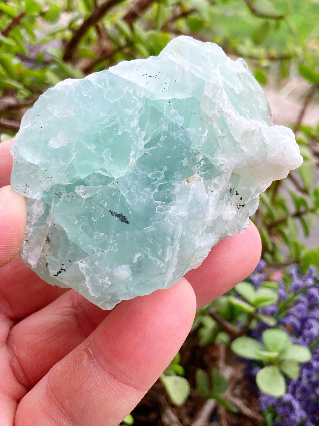 Rough Green Fluorite Free Form Chunk. Ethically and Faire Trade Sourced ...