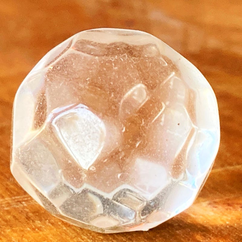 Faceted Crystal Ball - Etsy