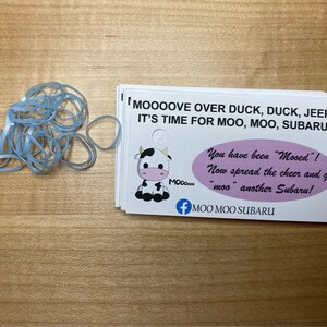 Moo Moo Subaru Starter Pack (pastel Edition) - Etsy