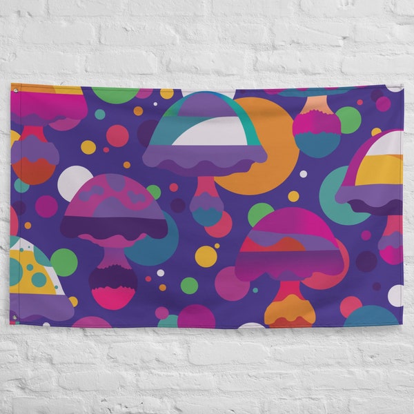 Psychedelic Banner - Etsy