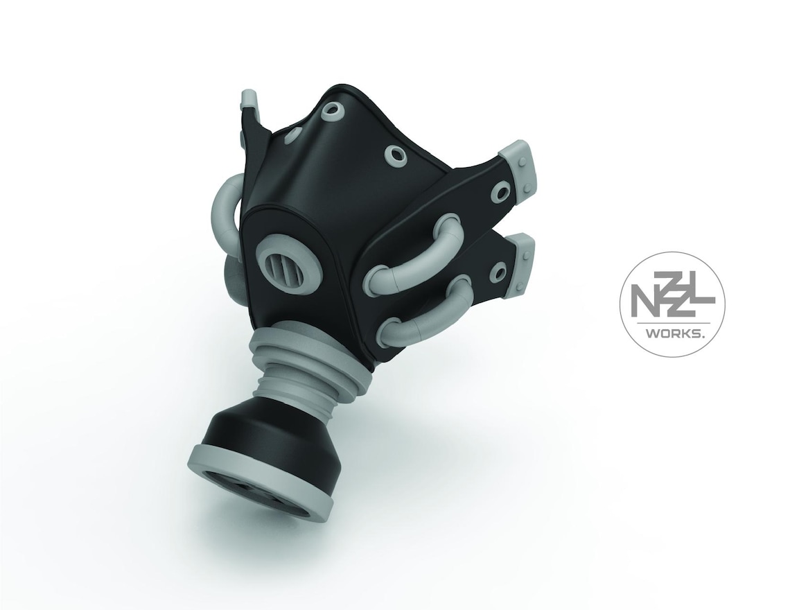 Zanka Gas Mask (STL Files) - Etsy