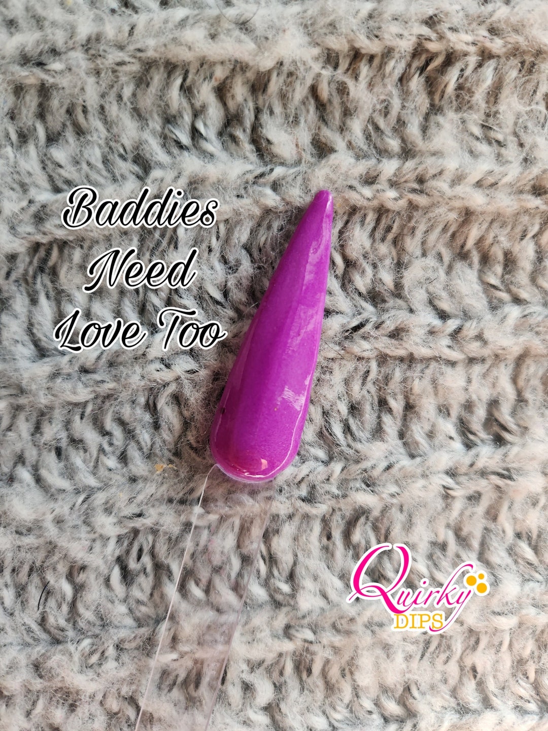 Baddies Need Love Too Dip Powder - Purple Dip Powder, Nail Dip Powder ...
