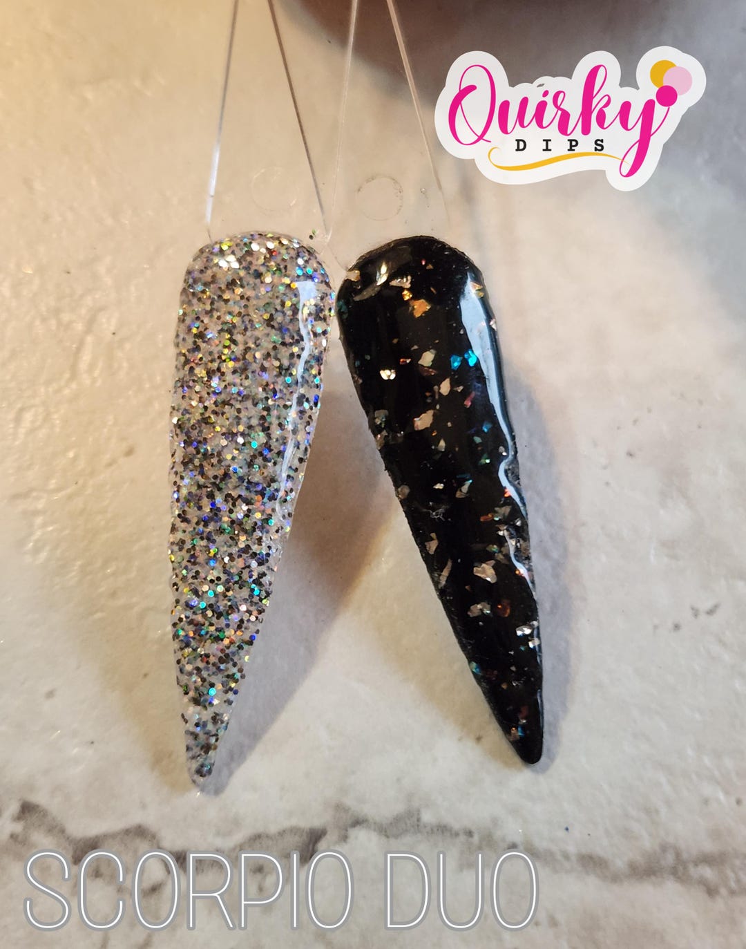 Scorpio Duo Dip Powder - Scorpio Dip Powder, Depth Dip Powder, Black ...