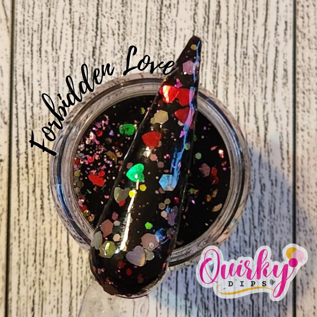 Forbidden Love Glitter Dip Powder - Nail Dip Powder, Valentine's Day ...