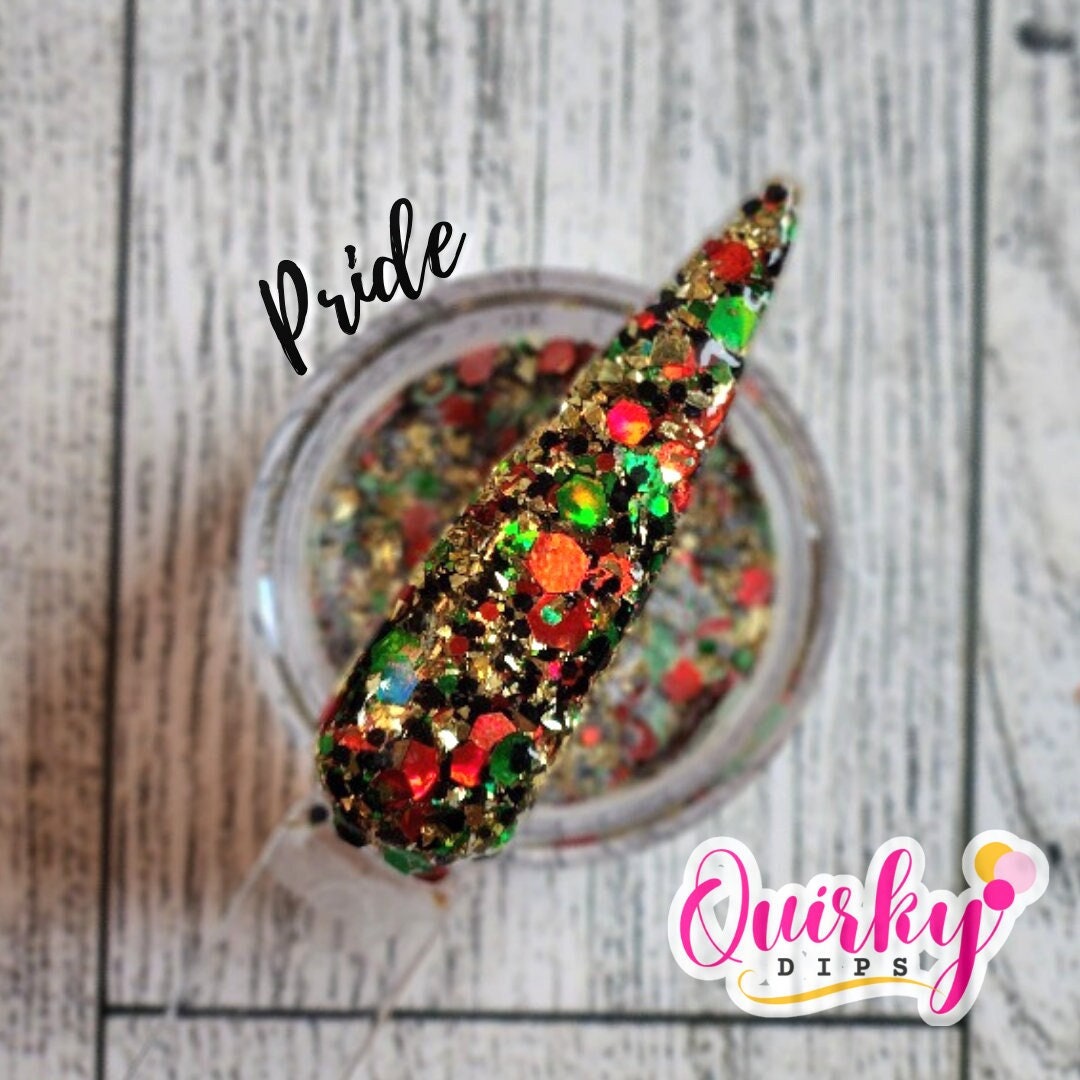 Pride Dip Powder - Black History Month Dip Powder, Black Dip Powder ...