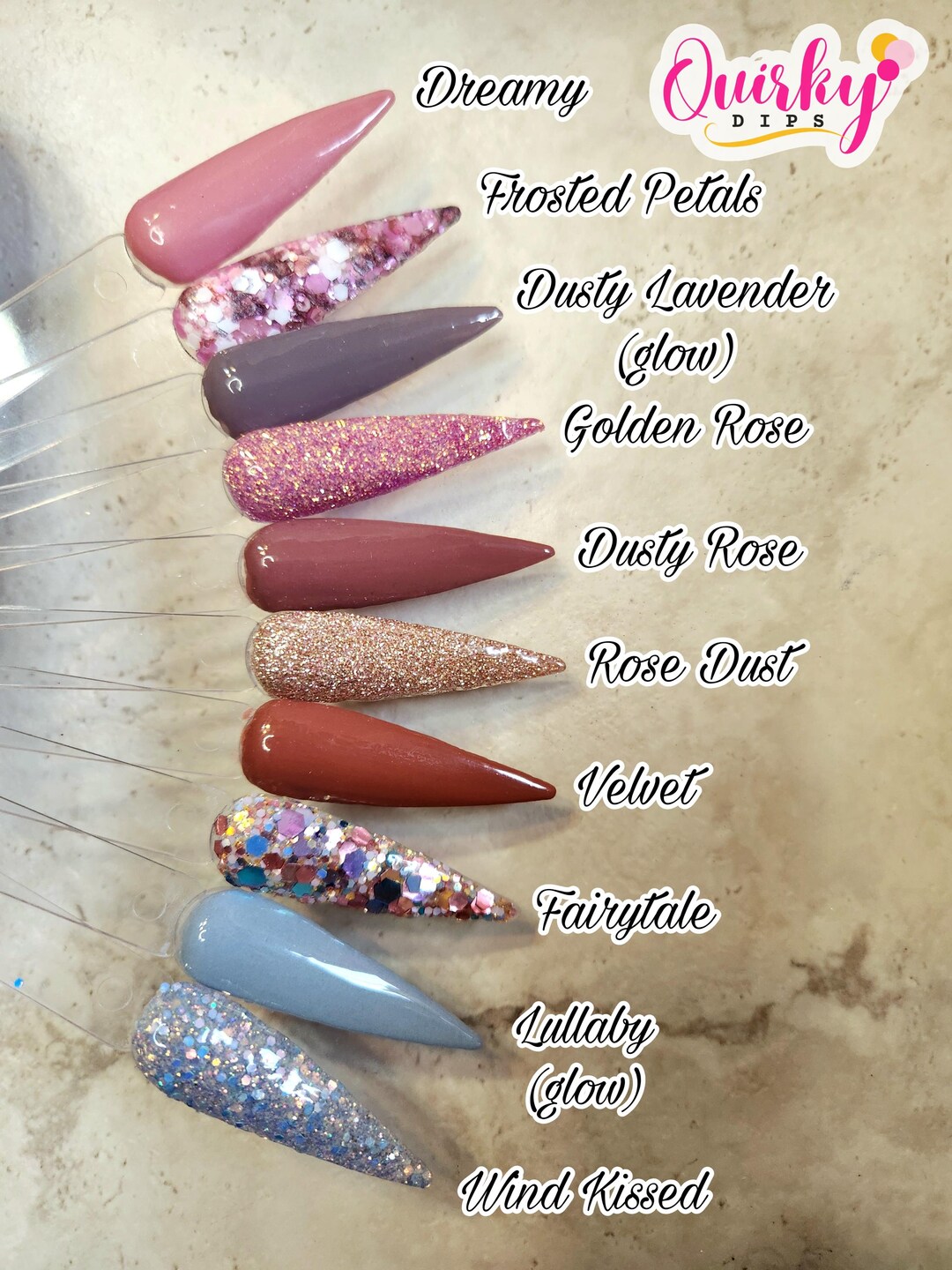 Frozen Garden Collection Dip Powder Winter Dip Powder, Glitter Dip ...