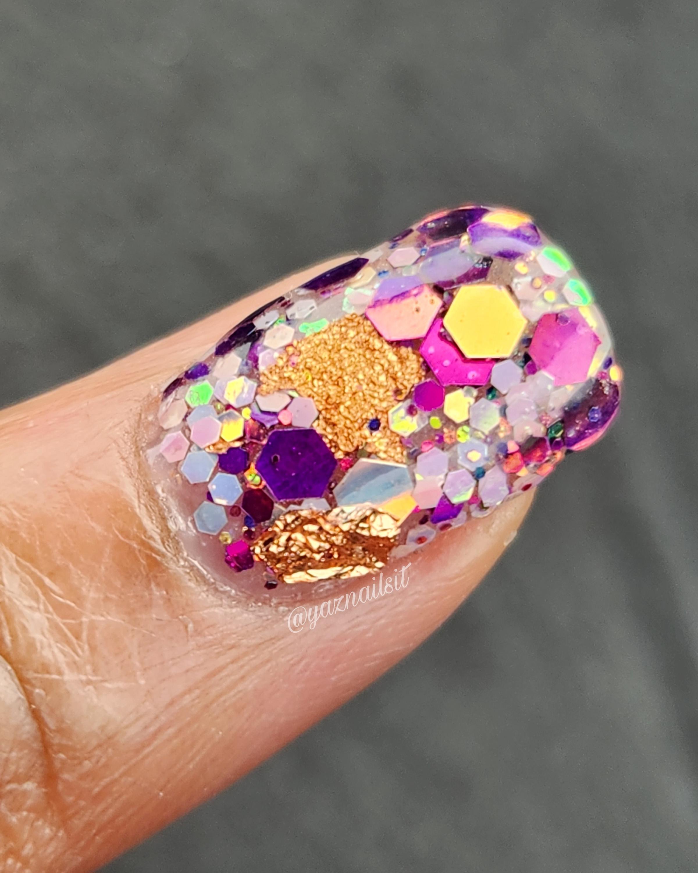 Crystalline Clear Dip Powder - Quirky Dips Clear Powder, DIY Nails ...