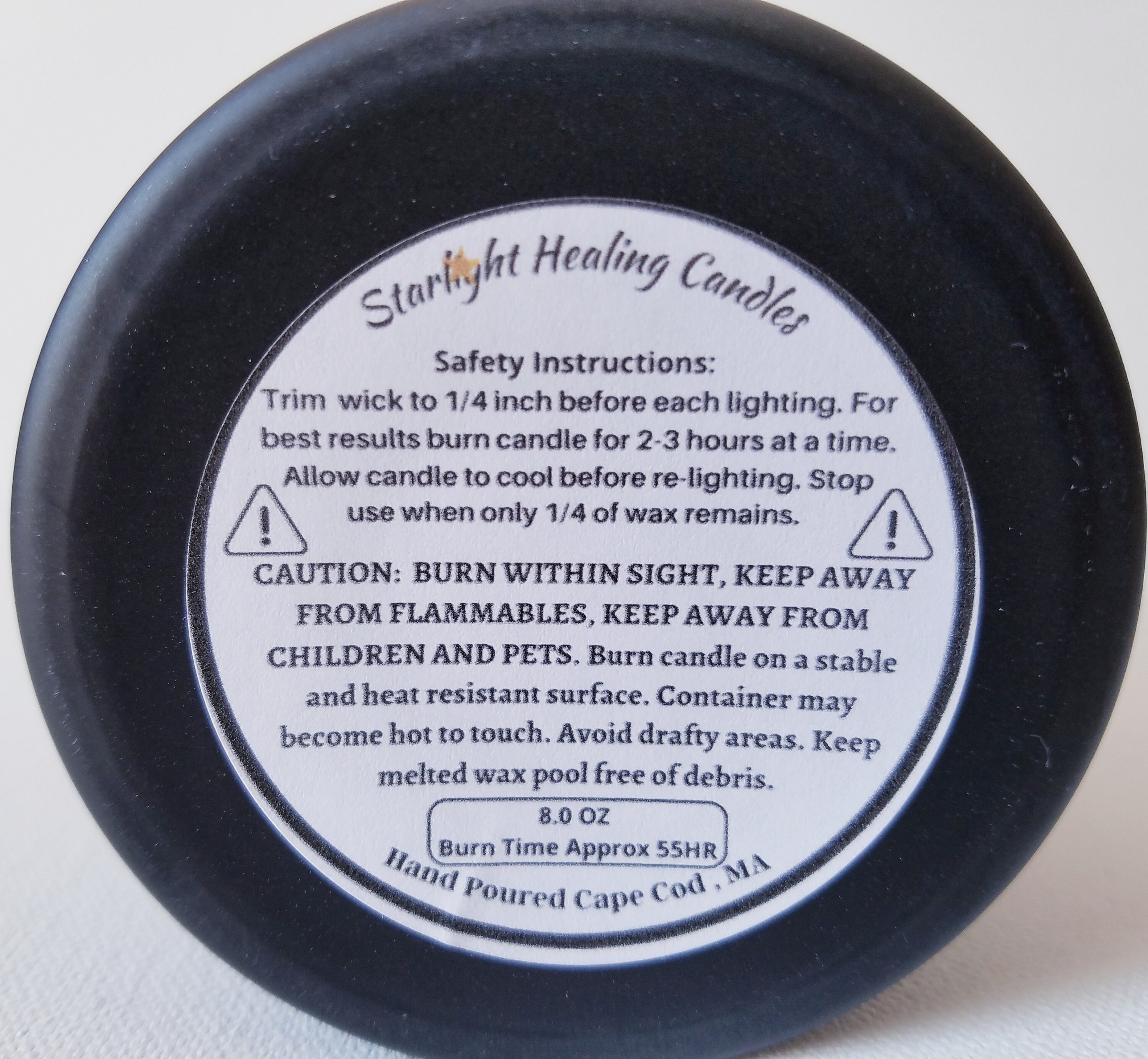 Starlight Healing Candles Crow Star for Inward Journey, Answers and ...