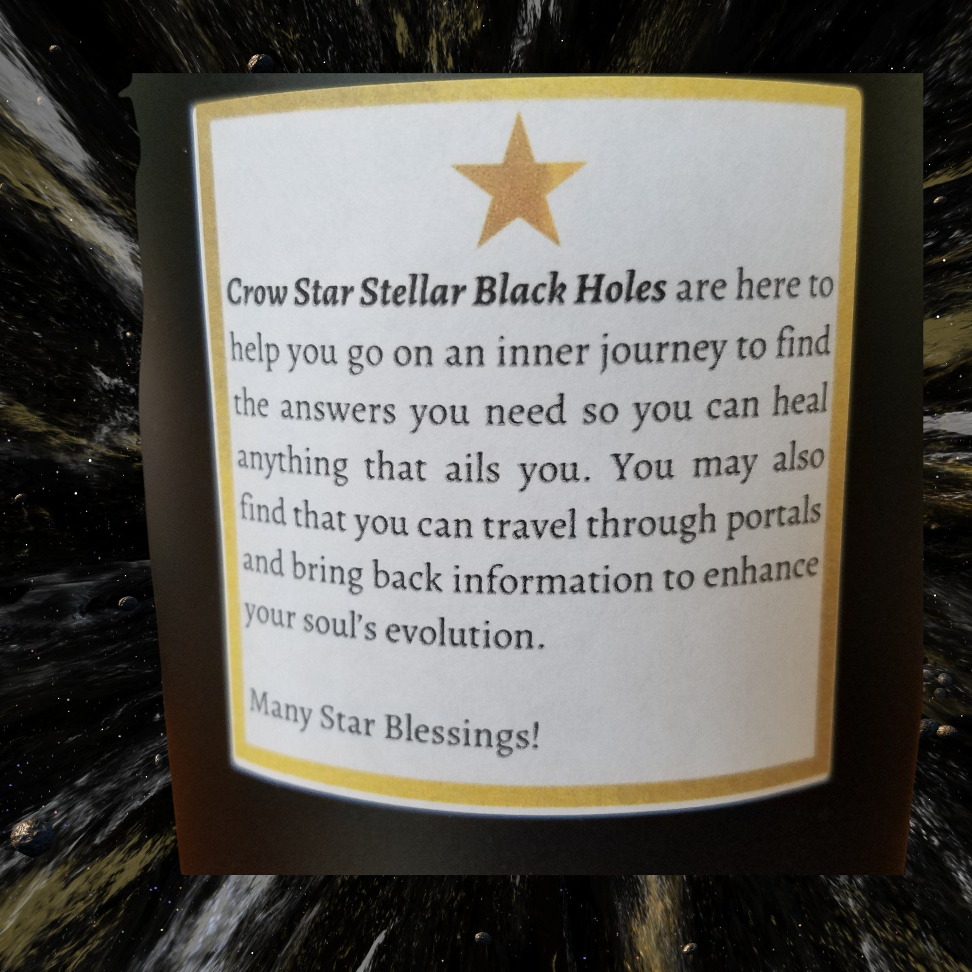 Starlight Healing Candles Crow Star for Inward Journey, Answers and ...
