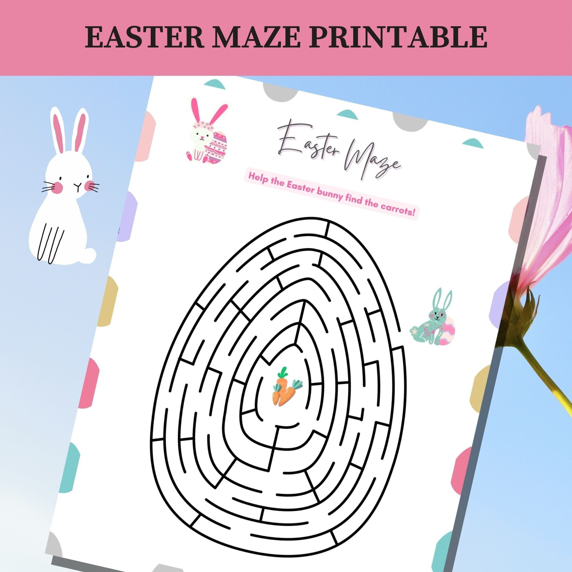 Easter Games and Coloring Pages Bundle, Family Fun (printable PDF) | I ...