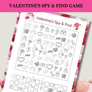 Valentine’s Spy and Find Game Printable – Fun for Kids, Families ...
