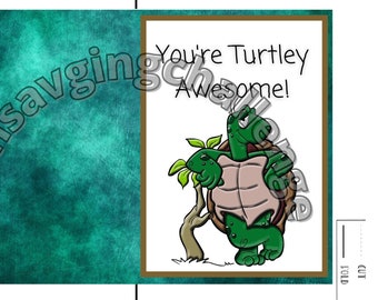 You Are Turtley Awesome - Etsy