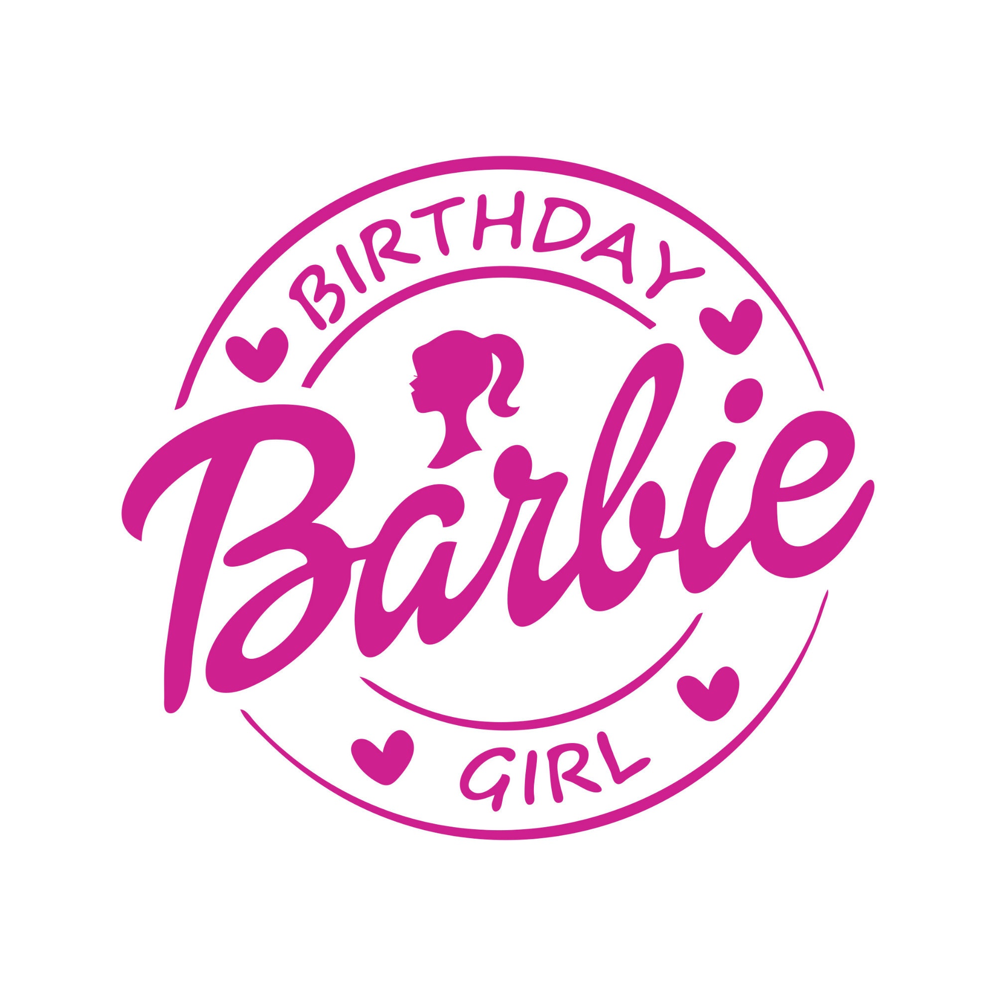 Vintage Barbie Logo Vector