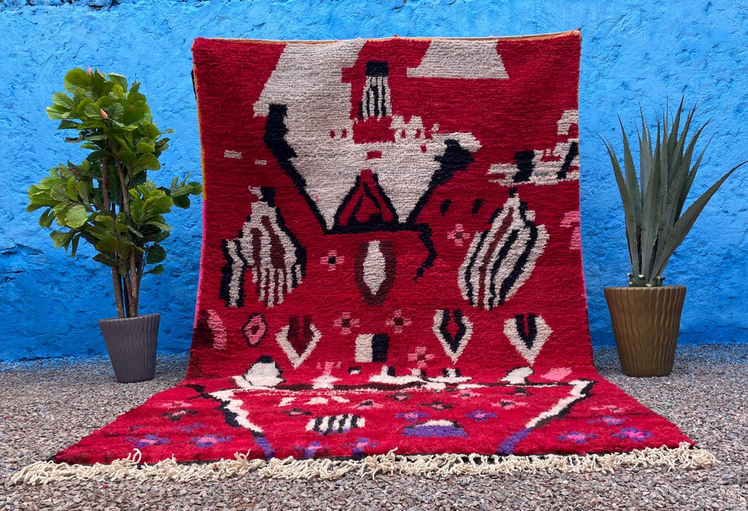 Berber Rug - Luxurious Modern Berber Wool Carpet, Perfect for Home ...