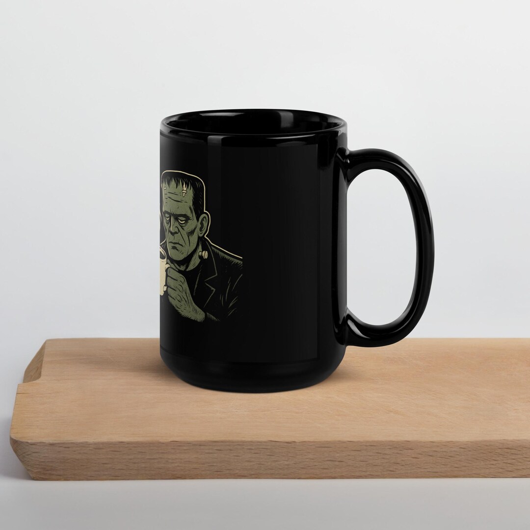 Frankenstein Coffee Mug: Funny Horror Gift for Coffee Lovers - Etsy