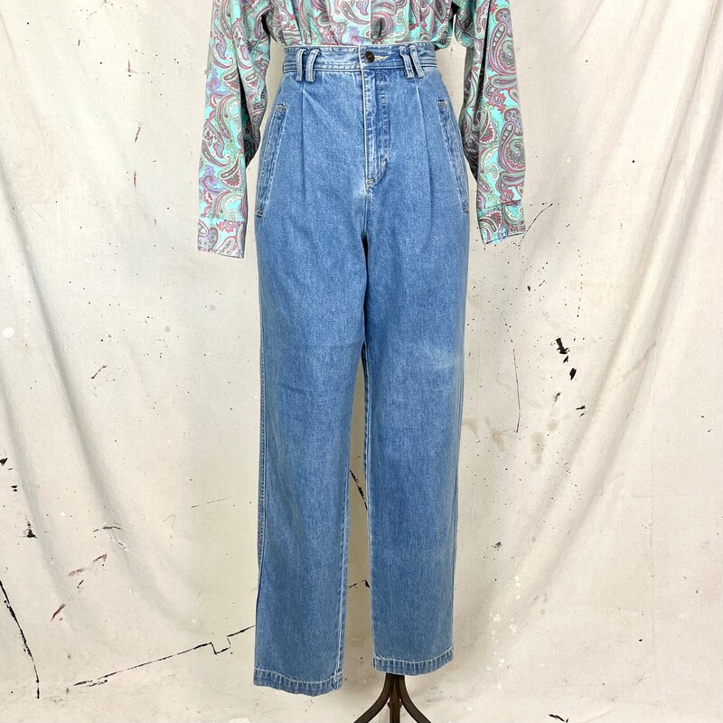 80s High Waist Jeans - Etsy