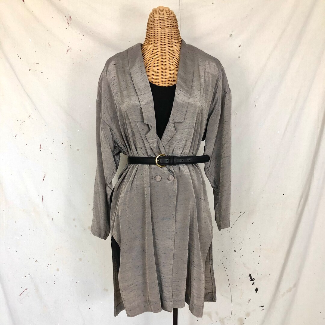 Vintage 80’s Drapey Jacket (M) - Etsy