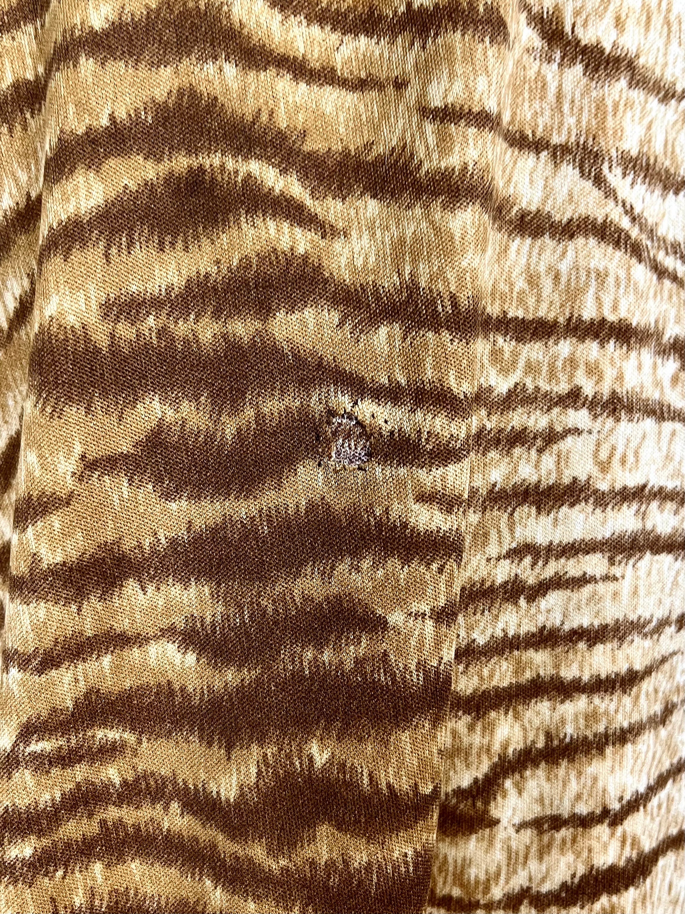 Vintage 70’s Eva Tiger Wrap Dress (S-M) - Etsy