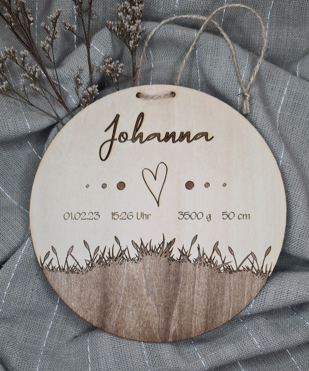 Wooden Birth Sign - Etsy
