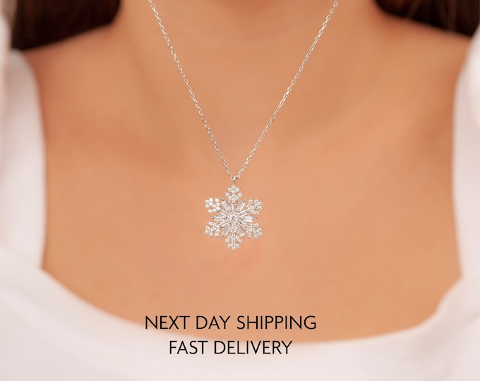 925 Sterling Silver Snowman Necklace, Cute Snowman Necklace, Snow ...