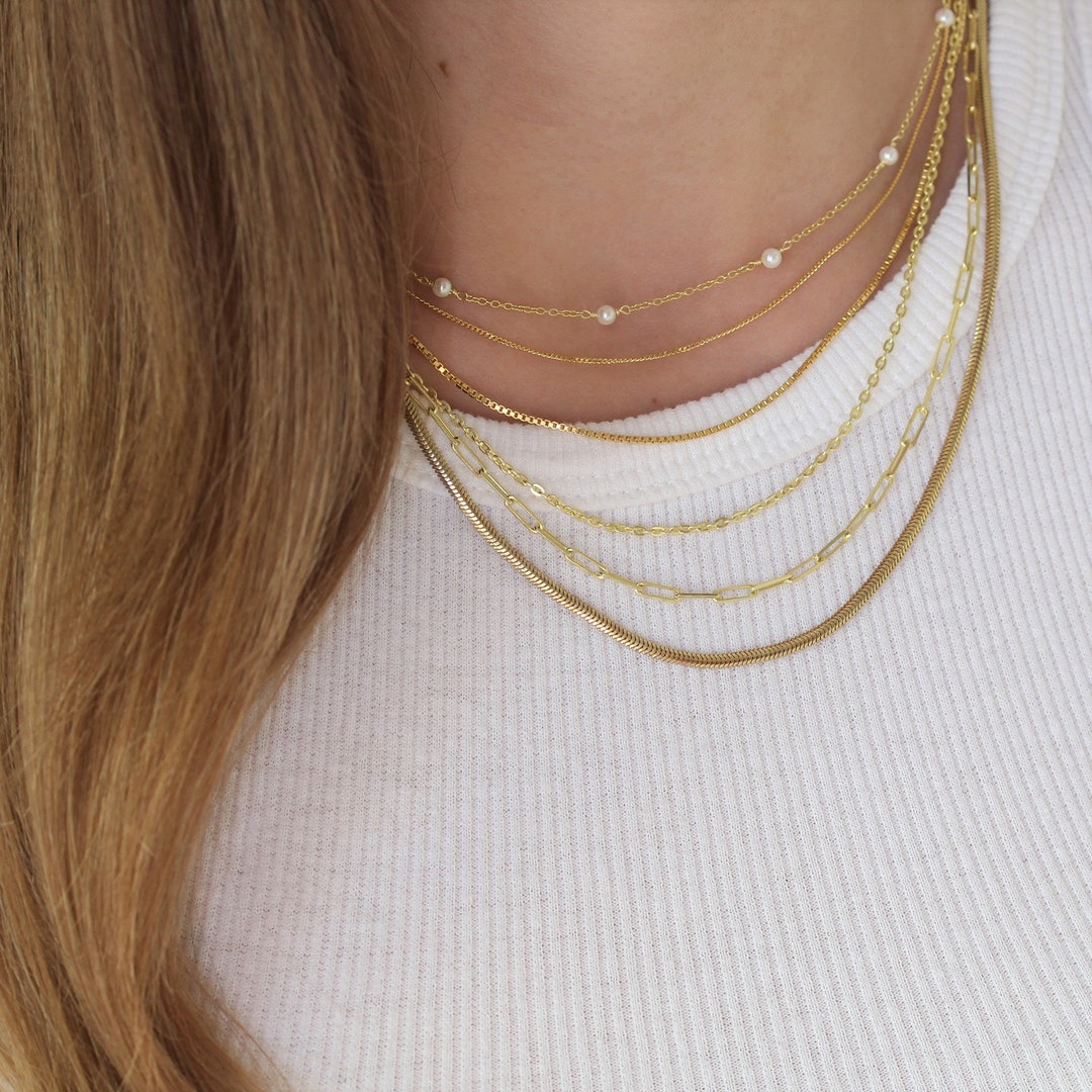 Extra Chain Necklace, Chain for Women, Dainty Chain Ideal Gift, Link ...