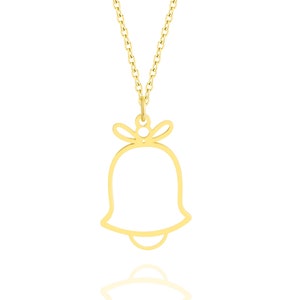 Gold Christmas Charm Necklace, Christmas Jewelry, Holiday Jewelry, Noel ...