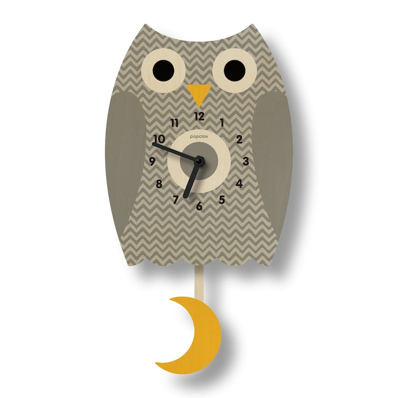 Owl Clock - Etsy