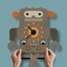 Robot Pendulum Clock Kids Room Decor Nursery Decor Child's Room Decor ...