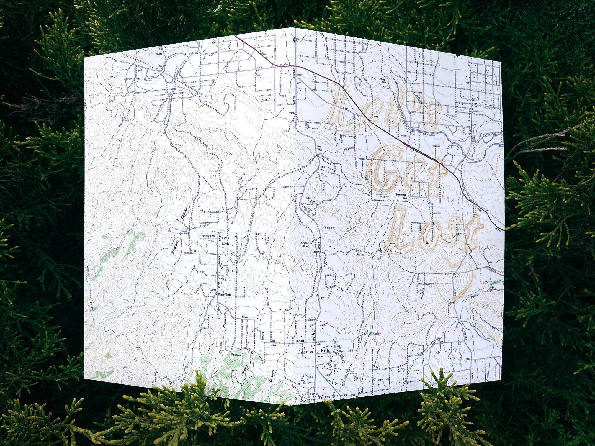 Topographic Heart Valentines Day Card Illustrated Card Map Card - Etsy