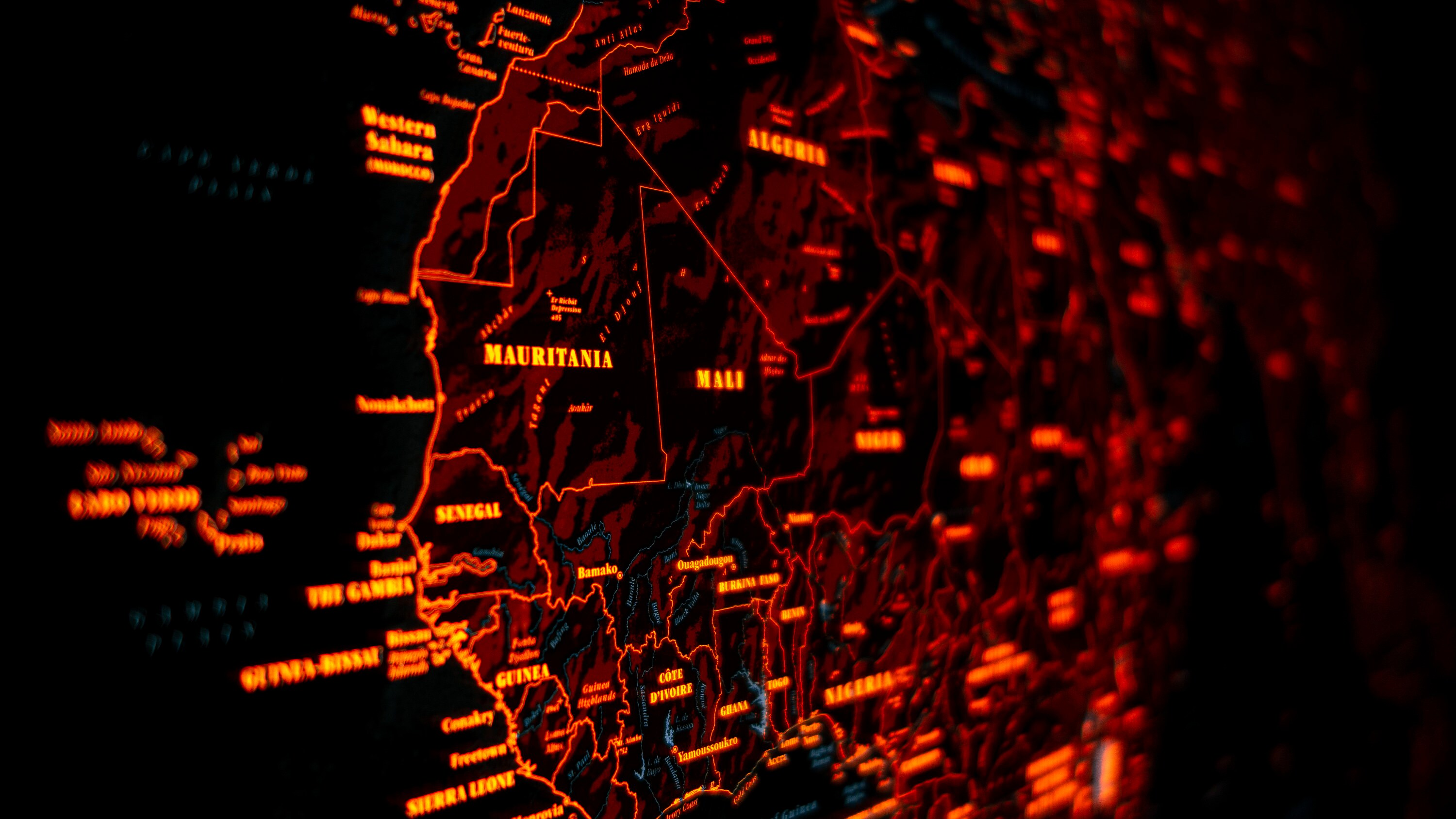 Physical Map of the World, 2022 Illuminated Atlas Plate World Map ...