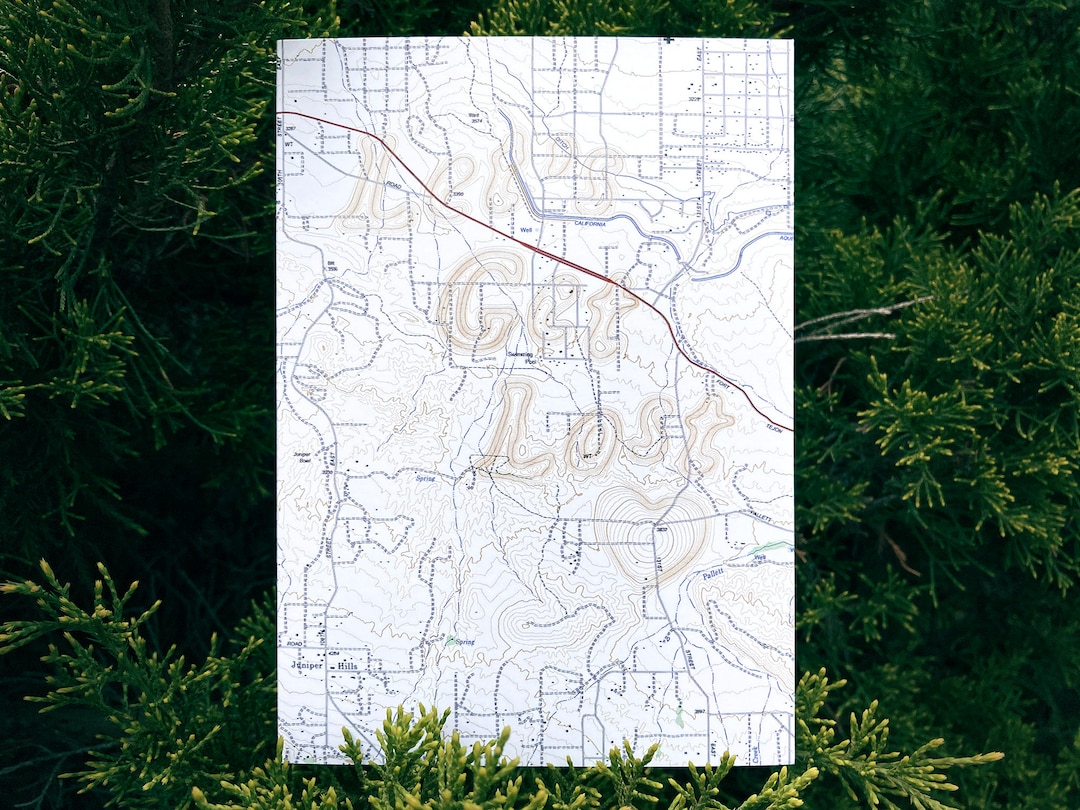 Topographic Heart Valentines Day Card Illustrated Card Map Card - Etsy