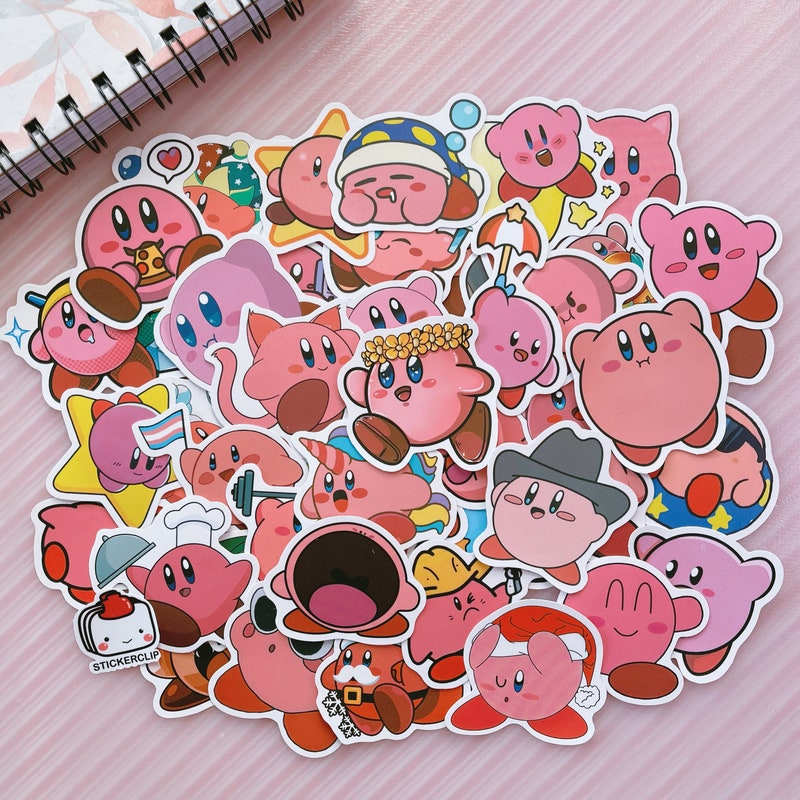 Kirby Sticker - Etsy