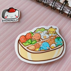 Pokemon Sticker, Pokemon Ramen Weatherproof Glossy Stickers,cute Food ...