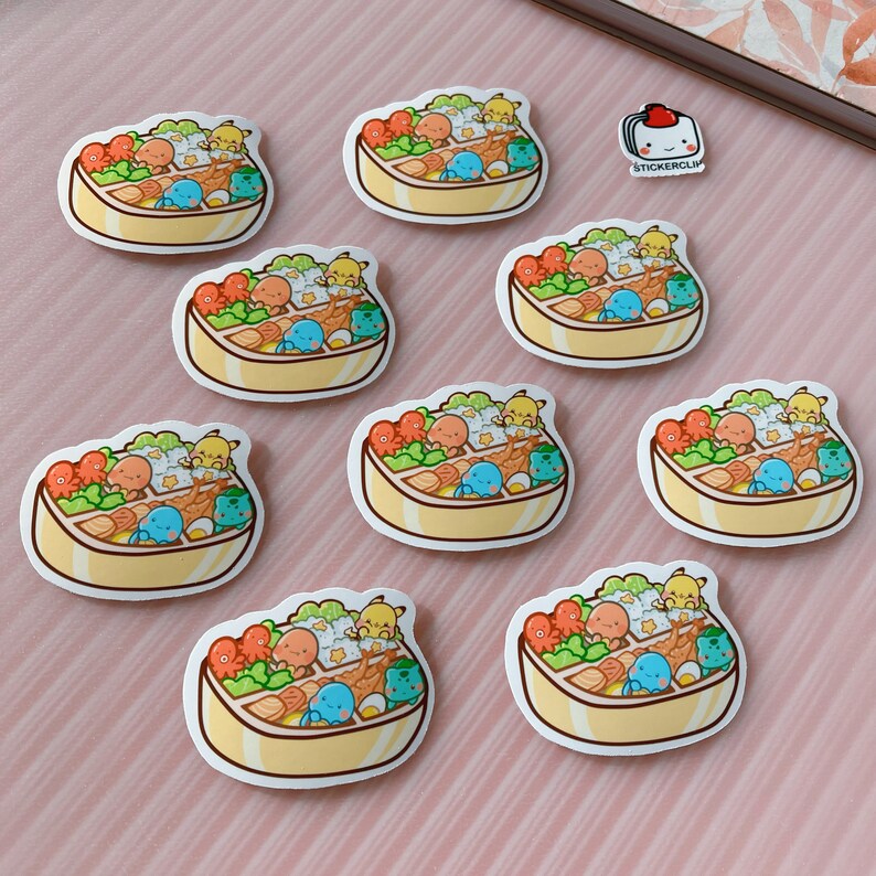 Pokemon Sticker Pokemon Ramen Weatherproof Glossy - Etsy