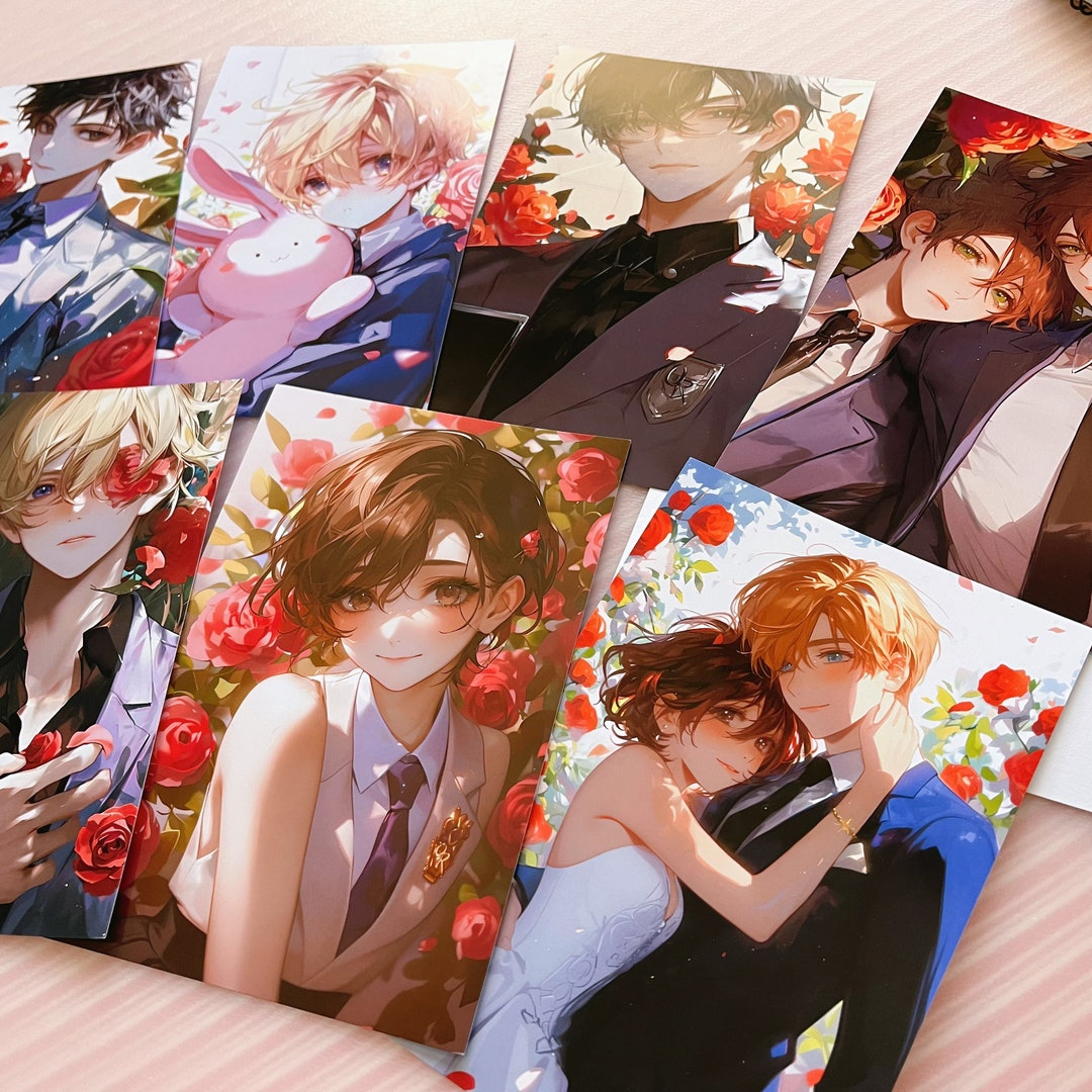 Prince Postcard Sticker Set, Fall in Love Prints , Boy Group Wall Art ...