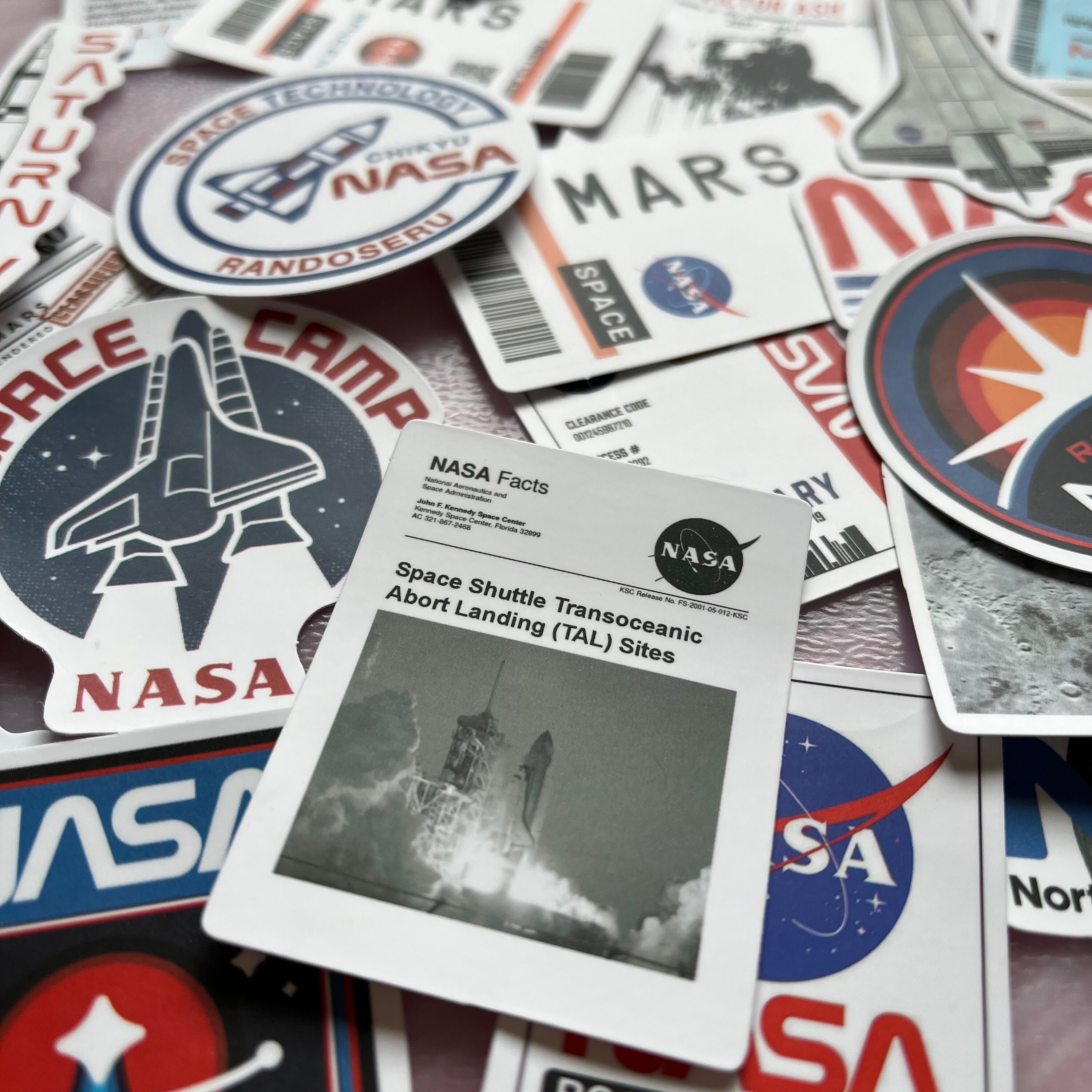 Nasa Sticker Pack Astronaut Decals - Etsy