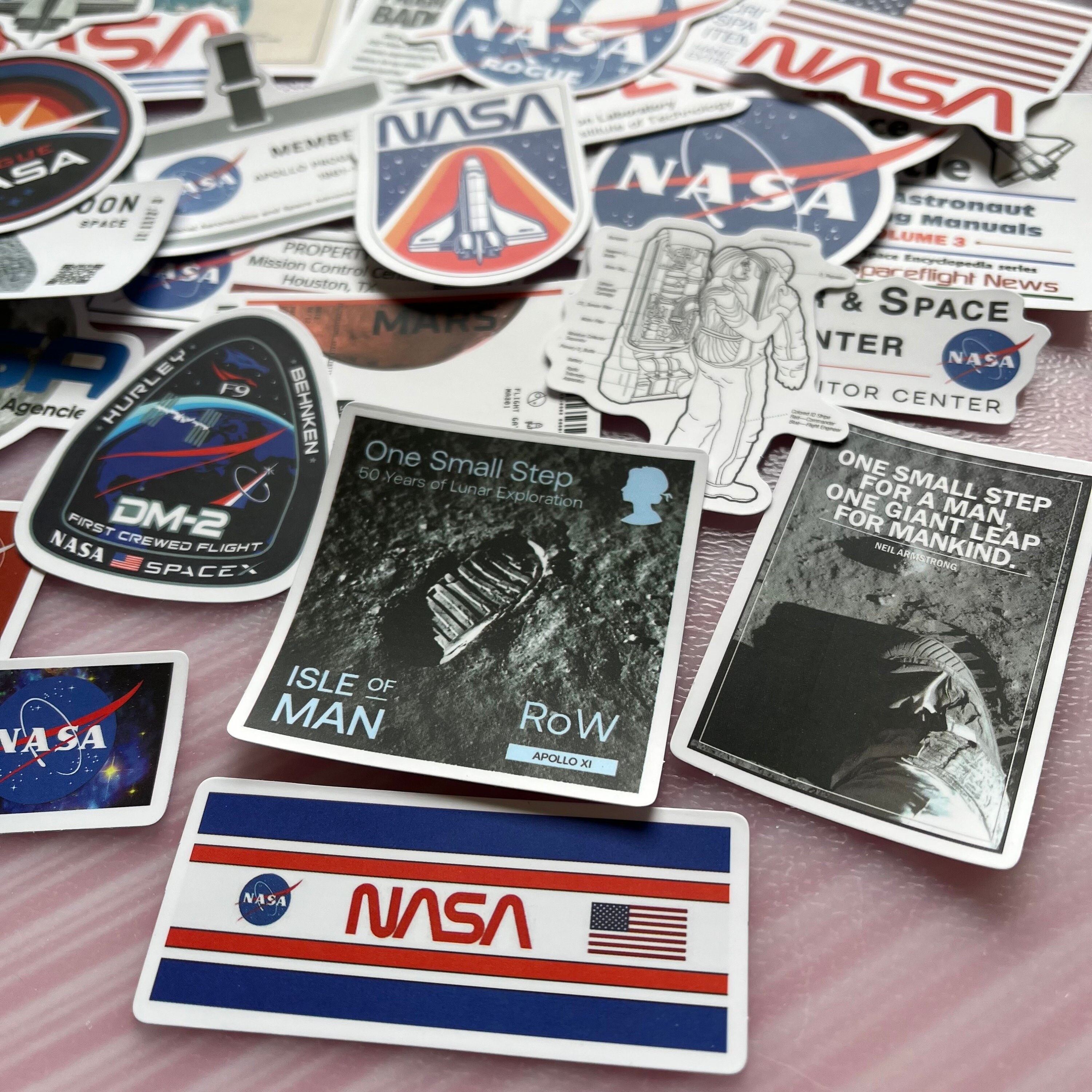 Nasa Sticker Pack Astronaut Decals - Etsy