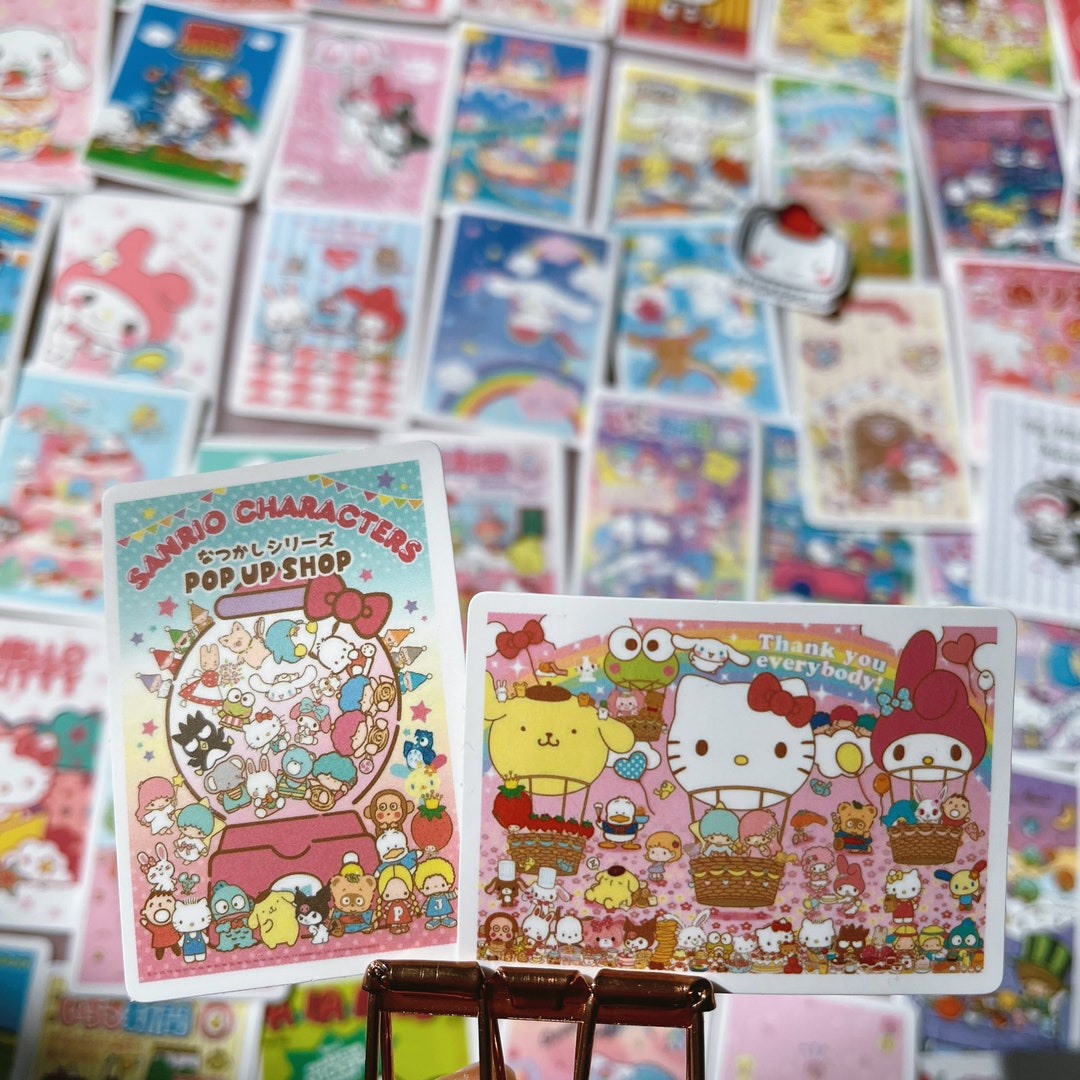Cute Sanrio Matte Sticker,hello Kitty and Friends Waterproof Vinyl ...