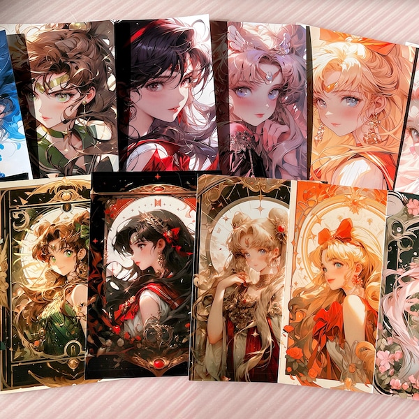 Anime Postcard - Etsy