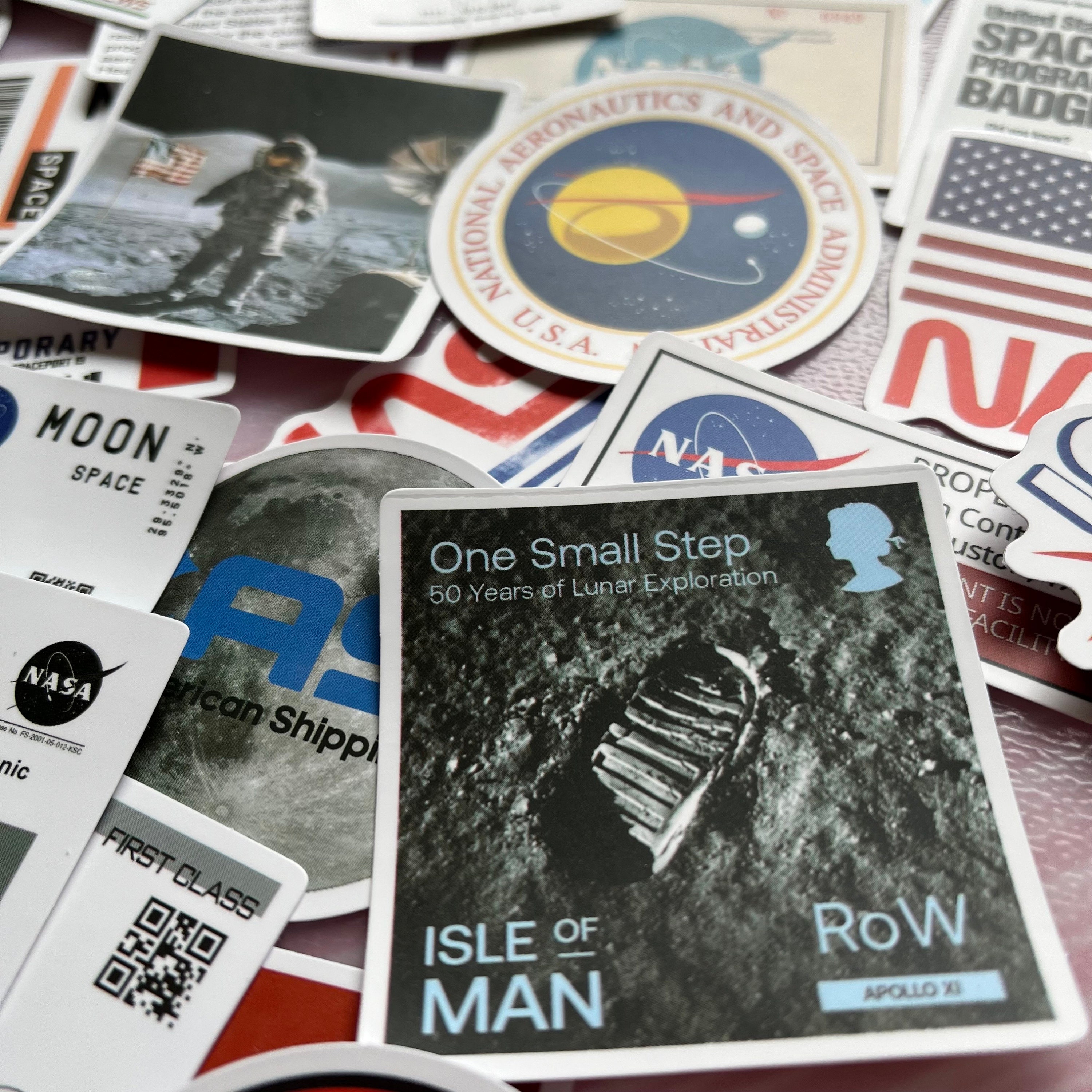 Nasa Sticker Pack Astronaut Decals - Etsy