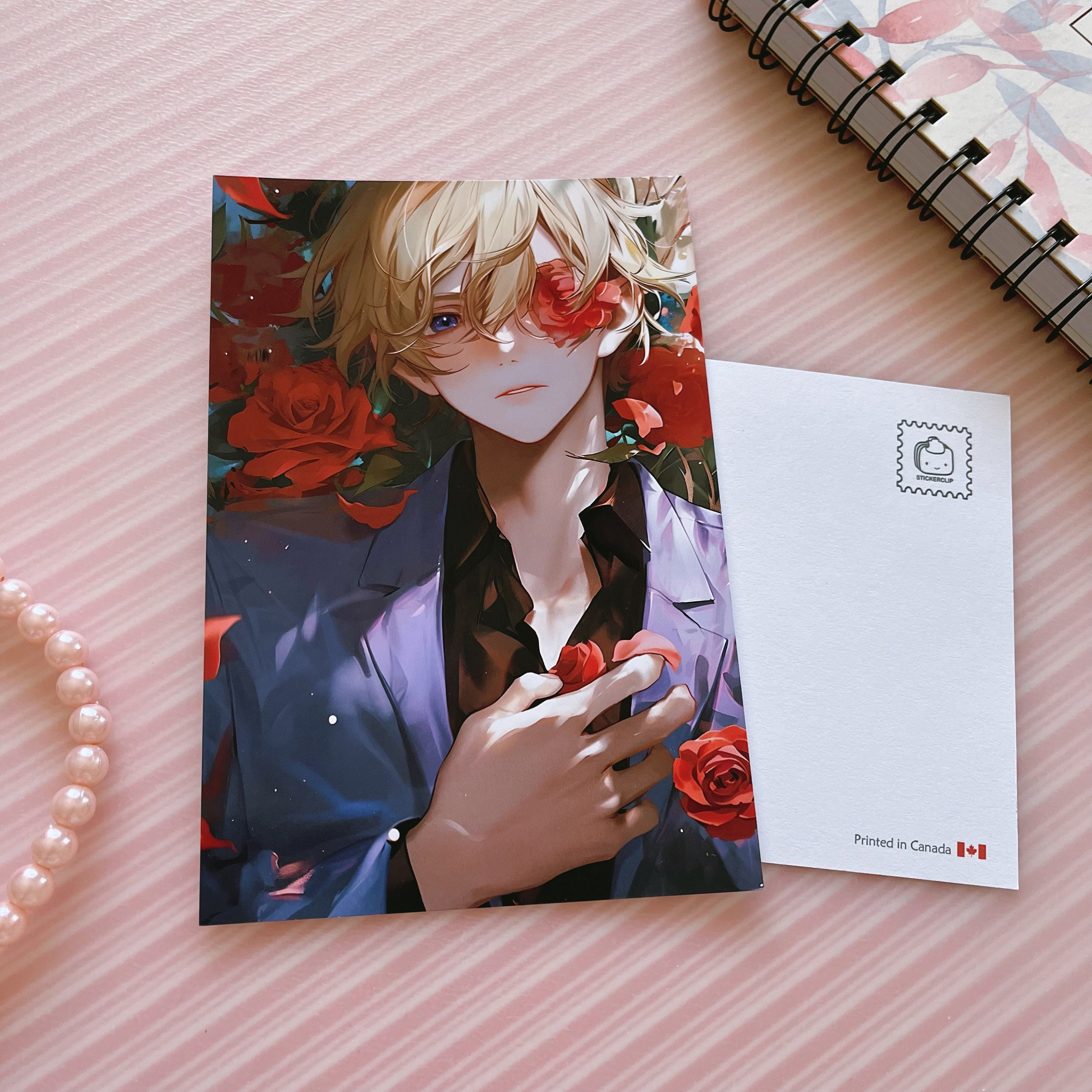 Prince Postcard Sticker Set, Fall in Love Prints , Boy Group Wall Art ...