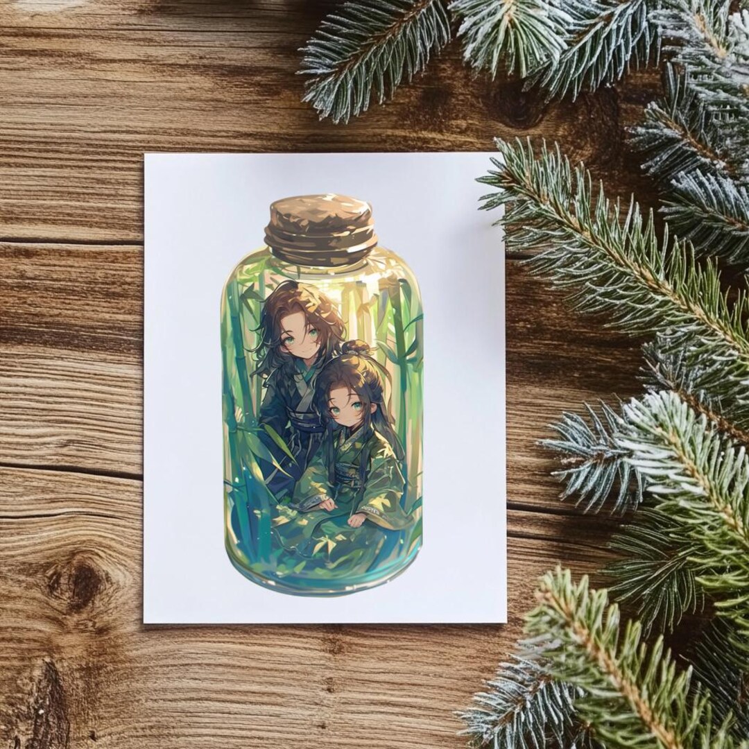 Danmei Cute Sticker, SVSSS Bingqiu Postcard Stickers Set, Boy Love ...