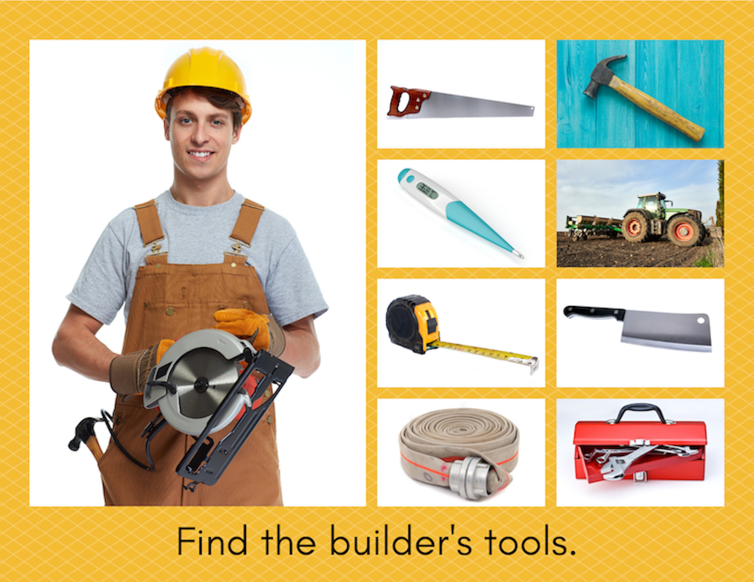 Occupations & Tools Matching Speech Therapy Categorizing Activity - Etsy