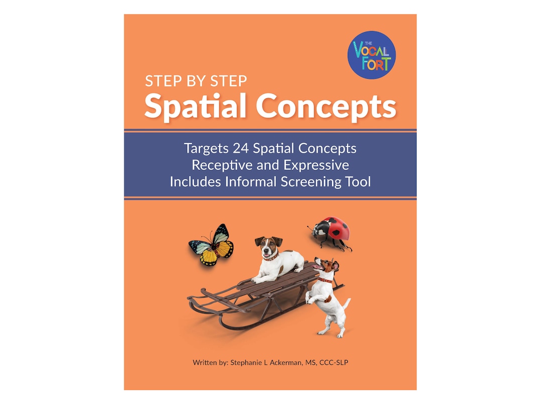Spatial Concepts Speech Therapy Book With Real Photos, Receptive ...