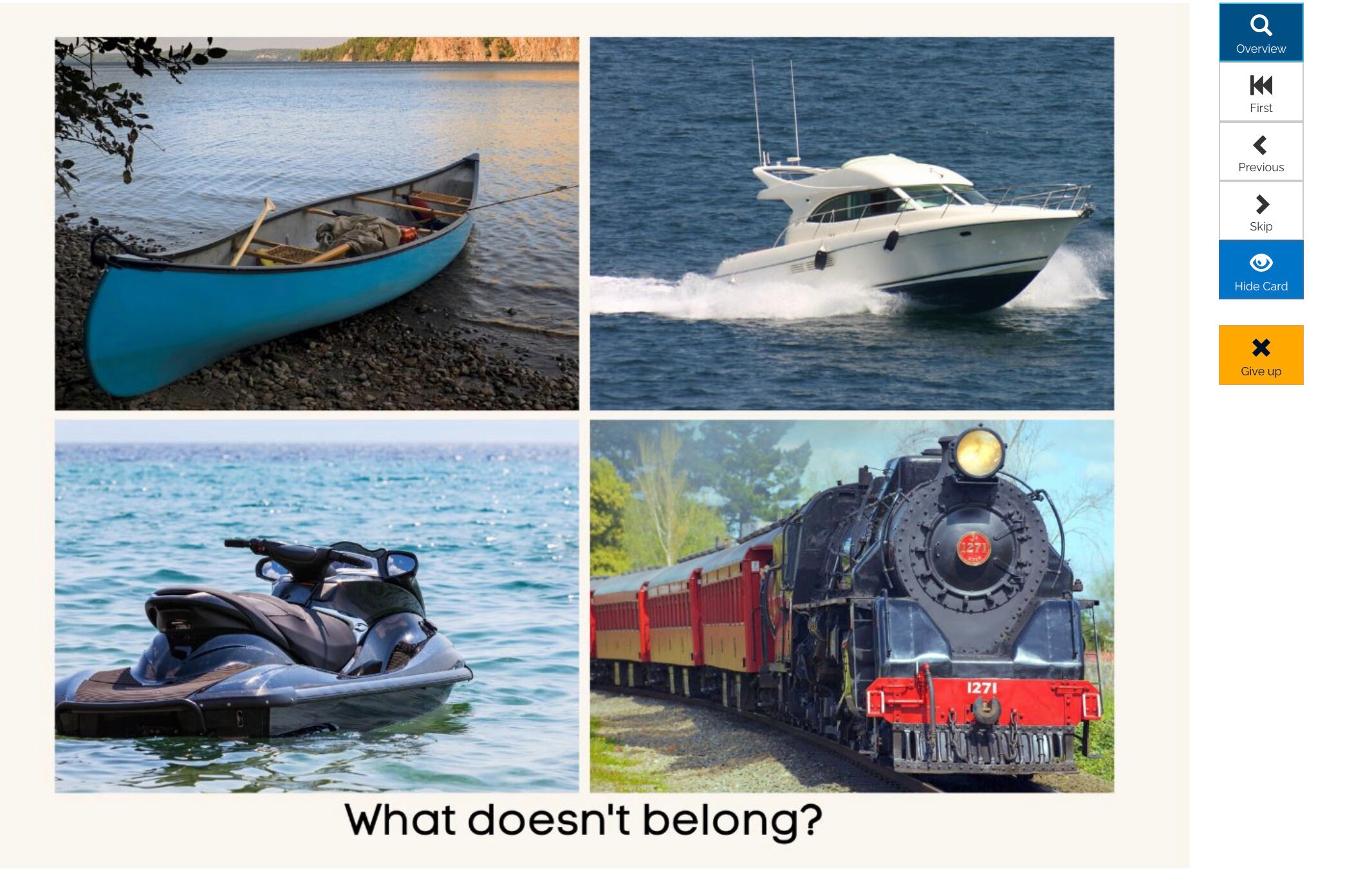 What Doesn't Belong BOOM CARDS™, Digital Learning Activity for Speech ...