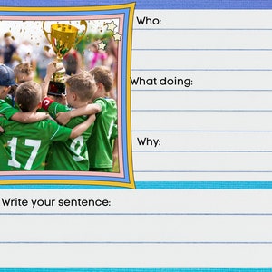 Who, What, Why WH Questions Boom Cards™ – Expanded Sentence Writing for ...