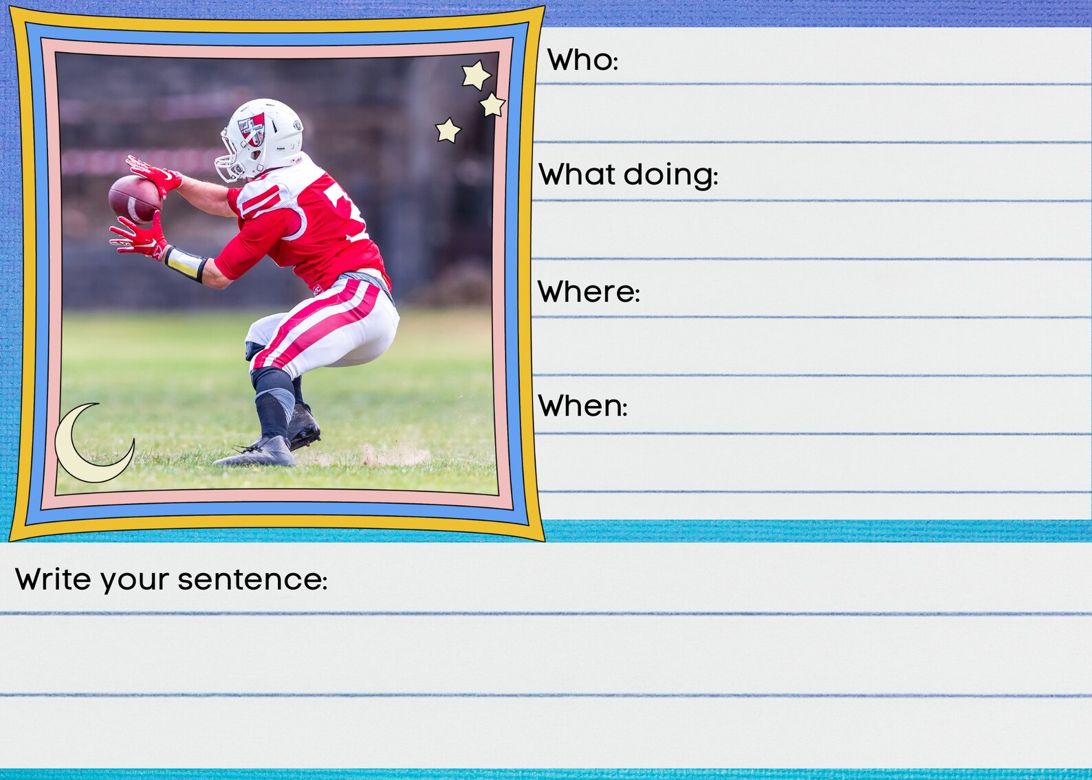Expanded Sentence Writing Using WH Questions BOOM CARDS - Etsy